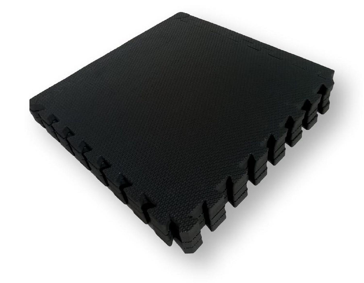 Tatame EVA Preto Conjunto com 9 Unidades 50cm x 50cm x 2cm - Tatame ...