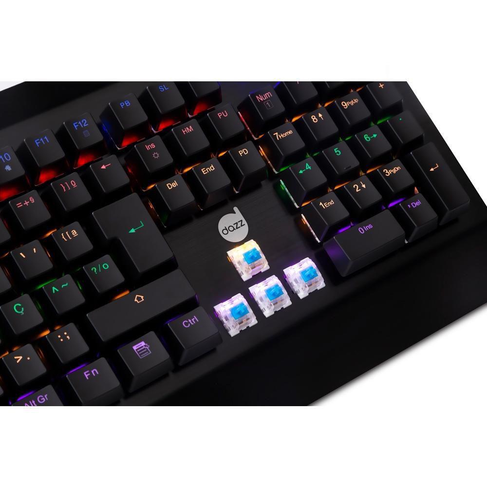 Teclado Mecânico Gamer Dazz Cyborg Revolution, LED, Switch Outemu ...