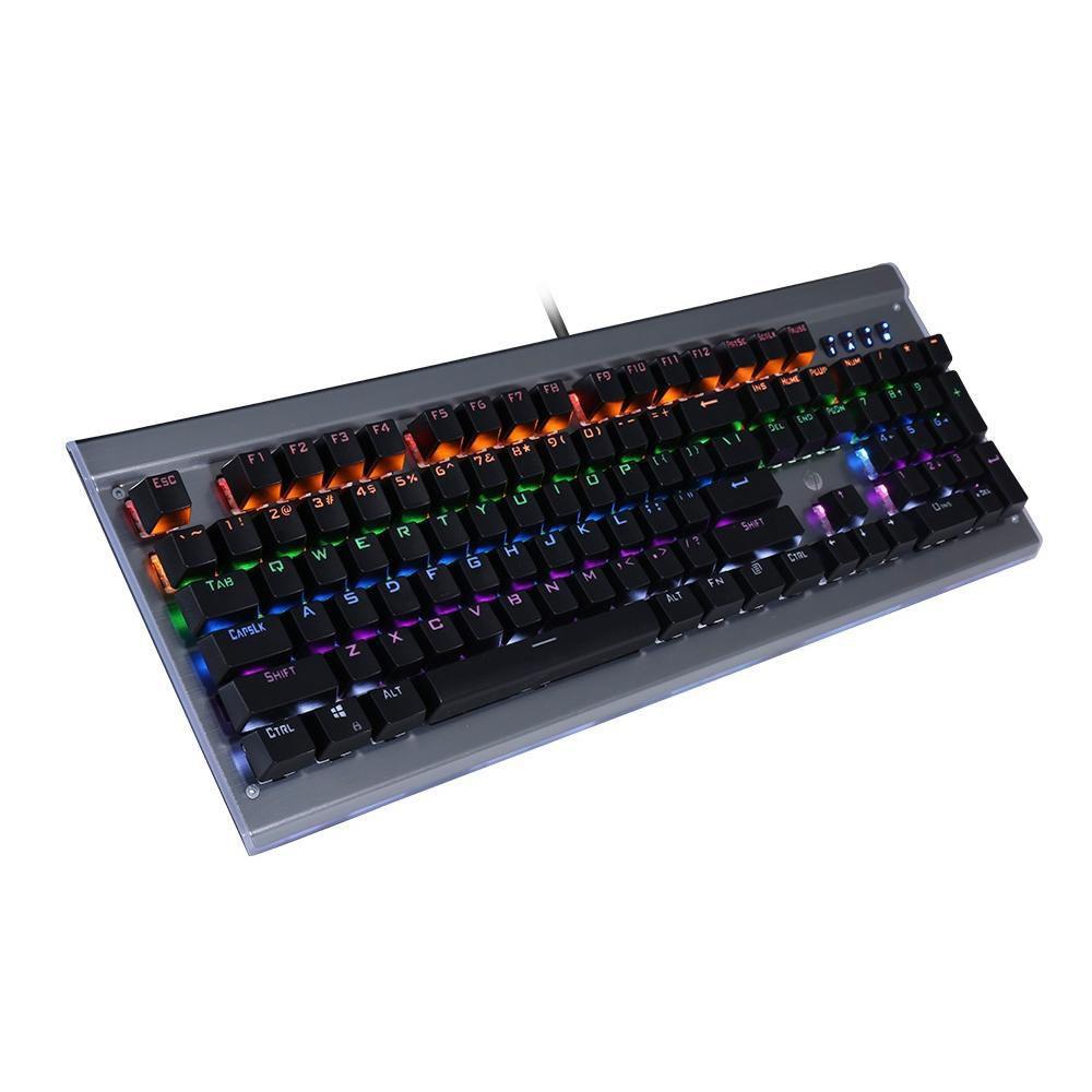 Teclado Mecânico Gamer HP GK520, RGB, USB, Switch Blue, Full Anti ...