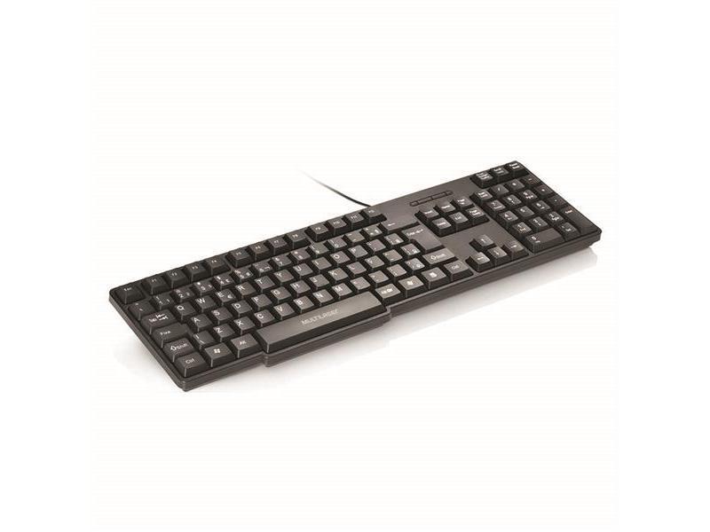 Teclado ps2 slim preto TC225 Multilaser - Teclado - Magazine Luiza