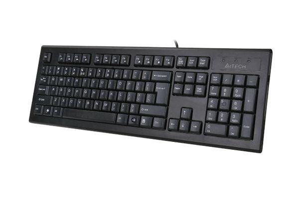 Teclado USB A4tech KR-85 Multimidia Preto - Teclado - Magazine Luiza