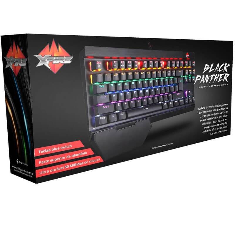 Teclado xfire mecanico black panther - PC Gamer - Magazine Luiza