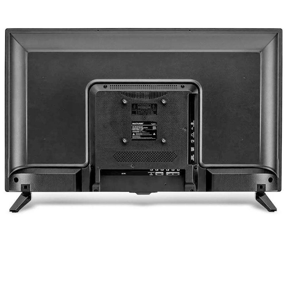 Tela 43 Pol. Full HD Multilaser Entradas Hdmi USB VGA + Conversor Tv ...