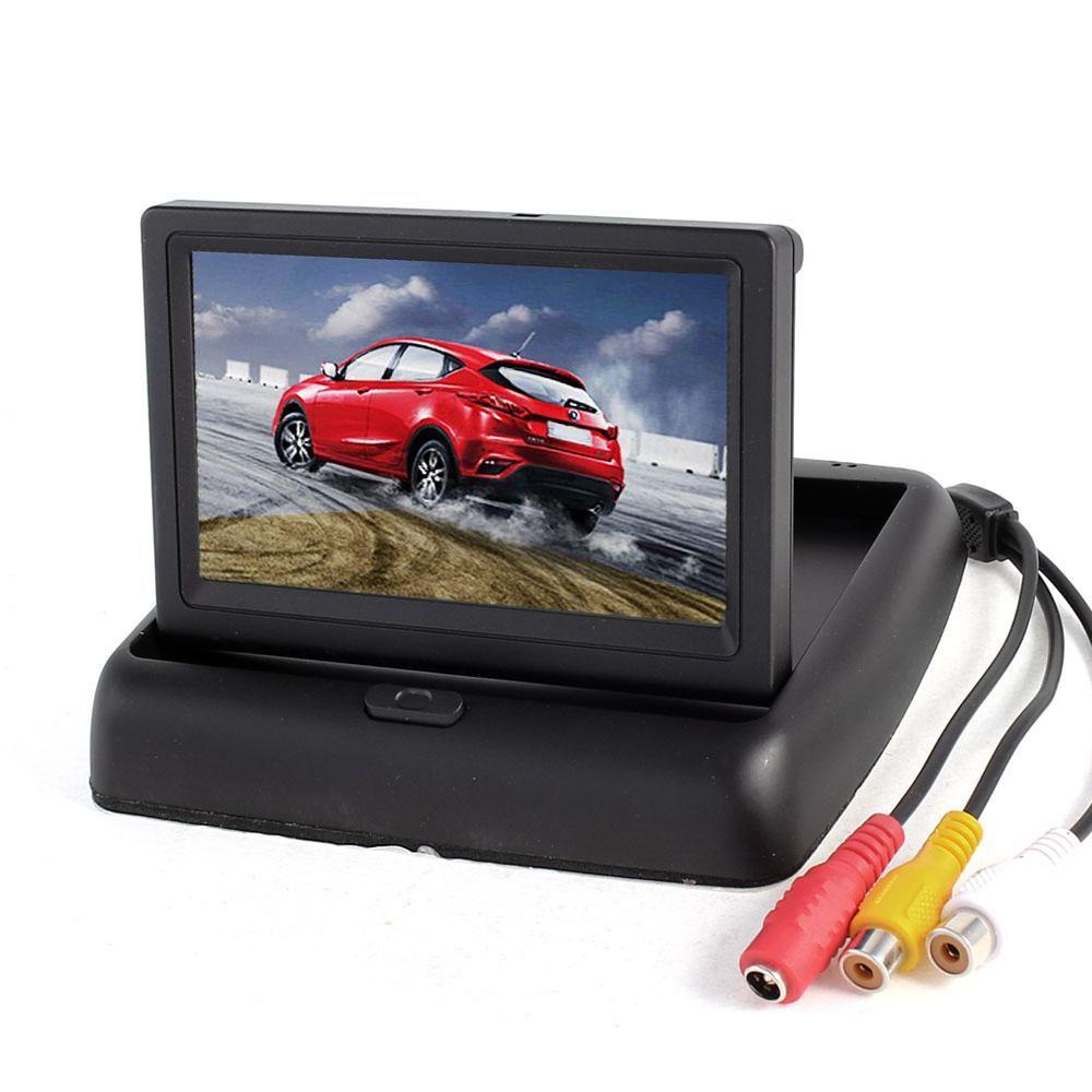 Tela Monitor Camera De Re Automotivo E Dvd Lcd Carro - Ideal - Câmera ...