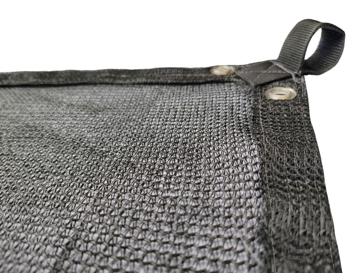 Tela Tenda Tipo Shade Pergolado 80% Preta 4X3 Bainha Ilhos - Solpack - Cuidados com o Jardim ...