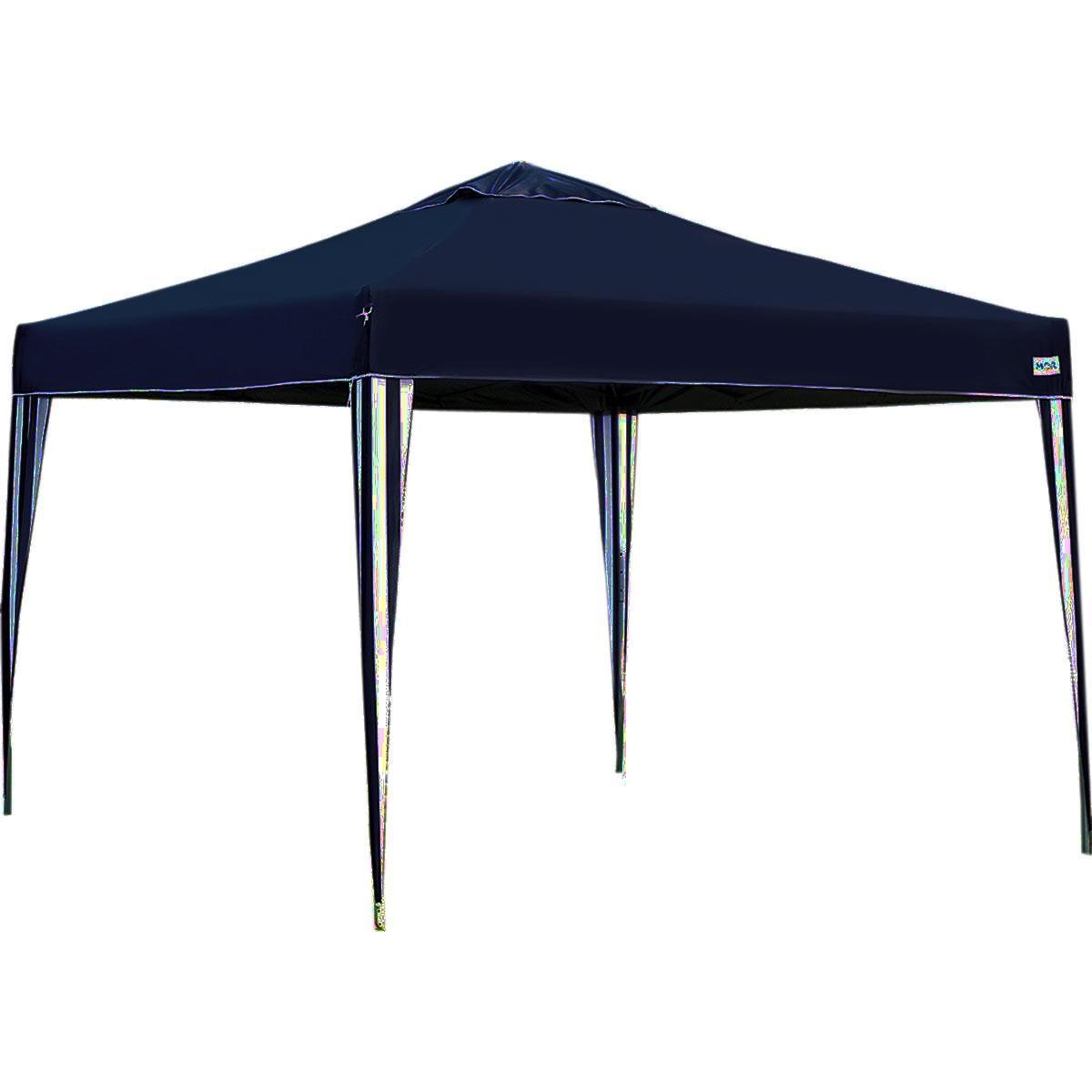 Tenda Gazebo Azul em Poliéster 3X3 Metros Articulada c/ Pés em Alumínio ...