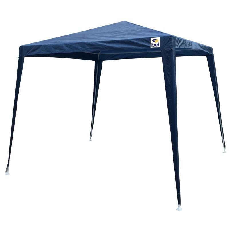 Tenda Gazebo Azul em Polietileno 3X3 Metros Desmontável 301202 BELFIX ...