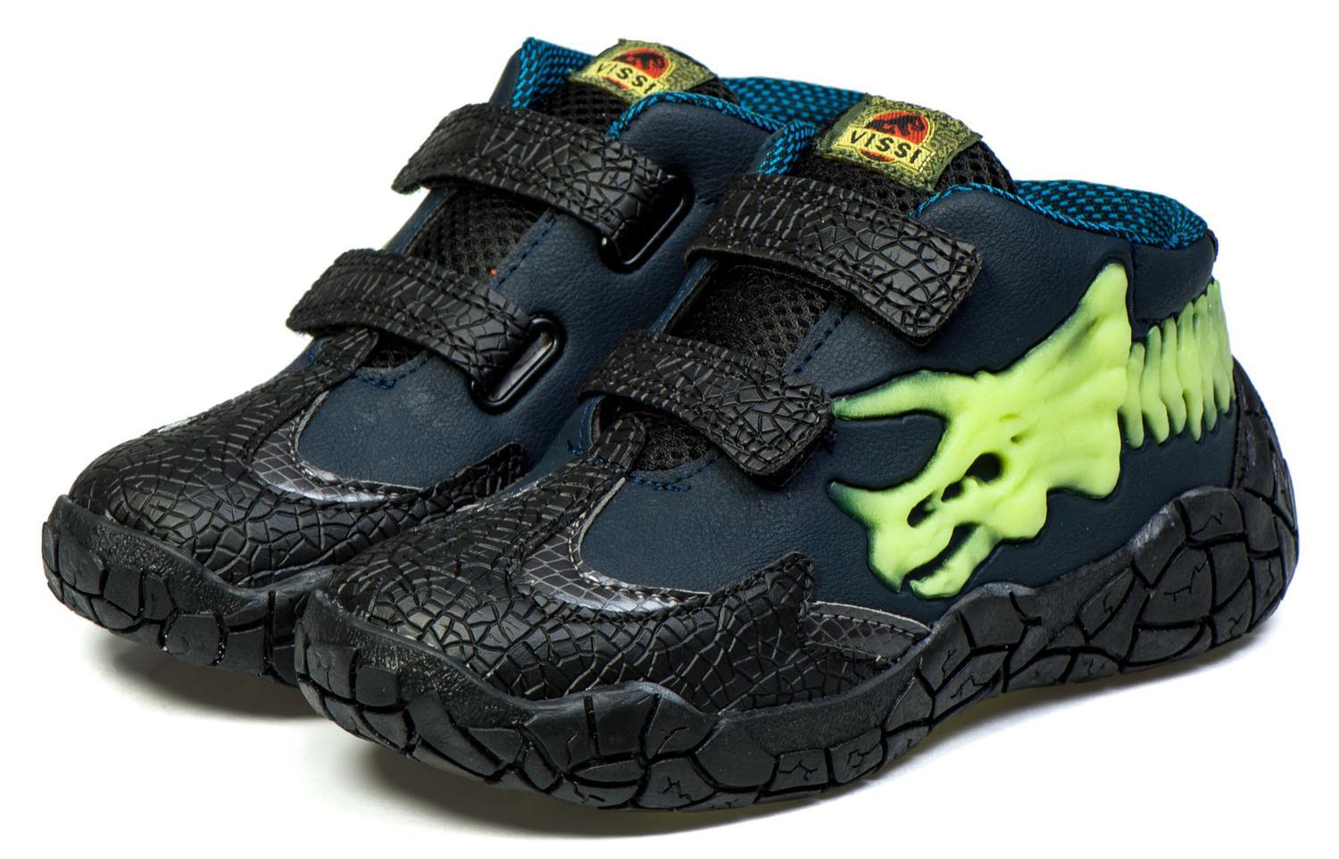 Tênis Dinossauro infantil Masculino Brilha no Escuro - AS104 - VISSI - Tênis Infantil - Magazine ...