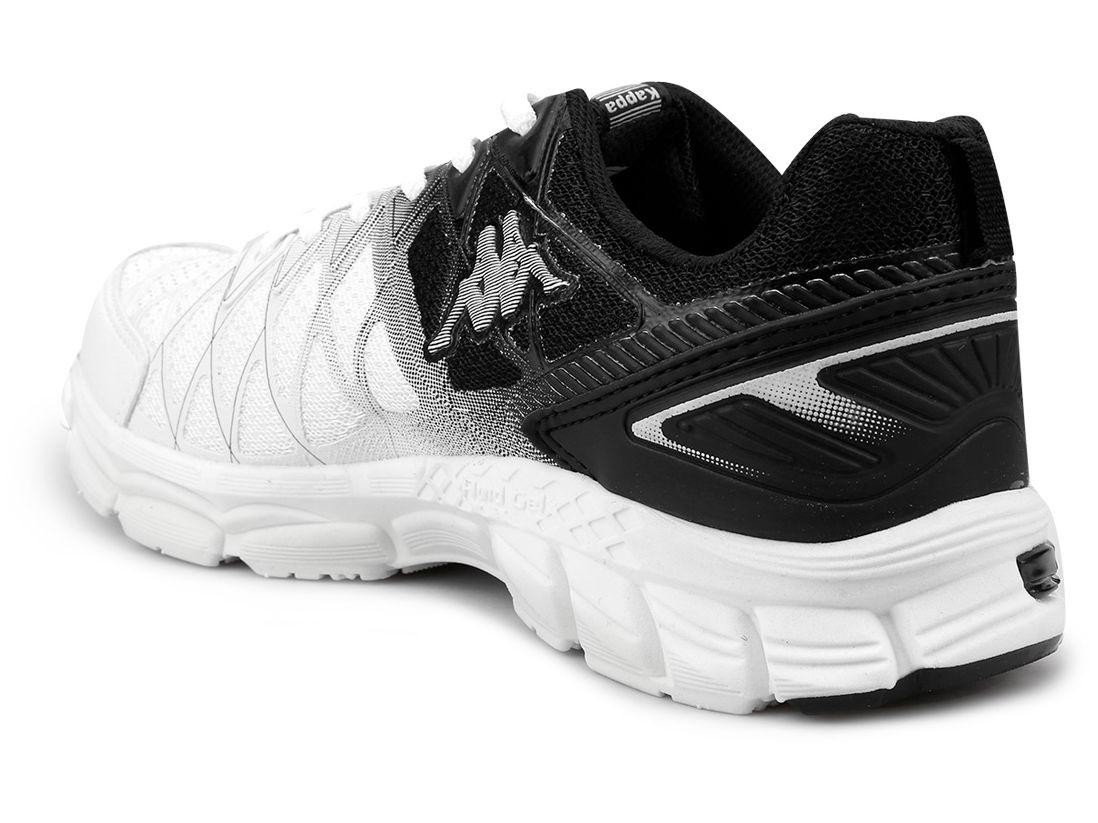 Tênis Kappa Impact Masculino Branco e Preto