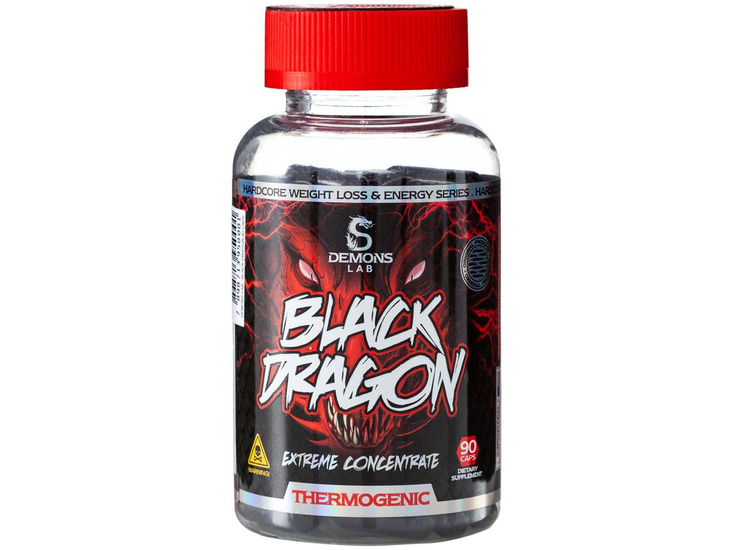 Termogênico Demons Lab Black Dragon em Cápsulas 180g sem Sabor