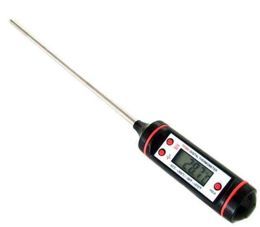 Termometro Digital Espeto Para Alimentos E Culinario com Haste 145mm ...