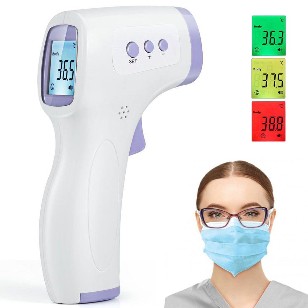 Termometro Digital Infravermelho Clinico Febre Testa Corporal ...