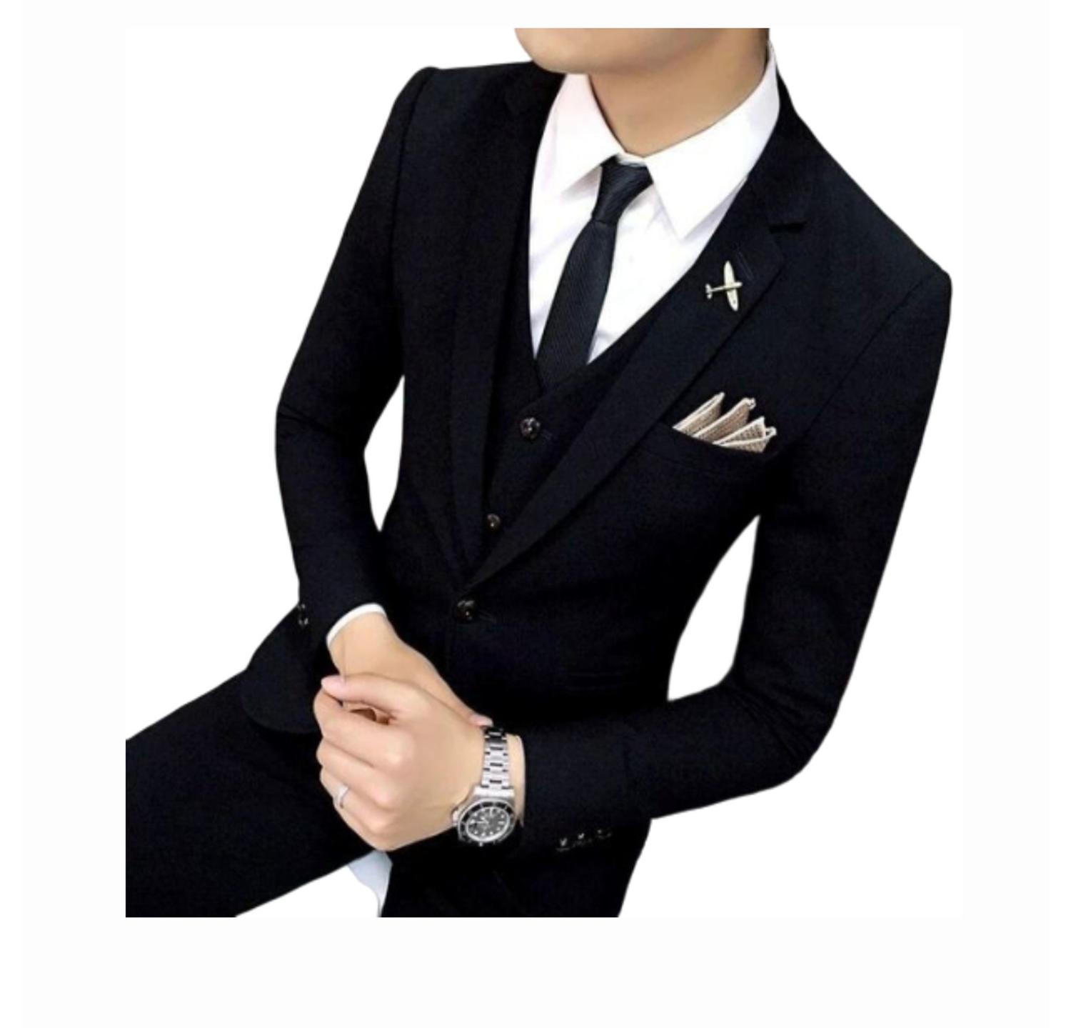 Terno Executivo Slim Corte Italiano De Luxo (calça E Blazer) 7 Cores ...