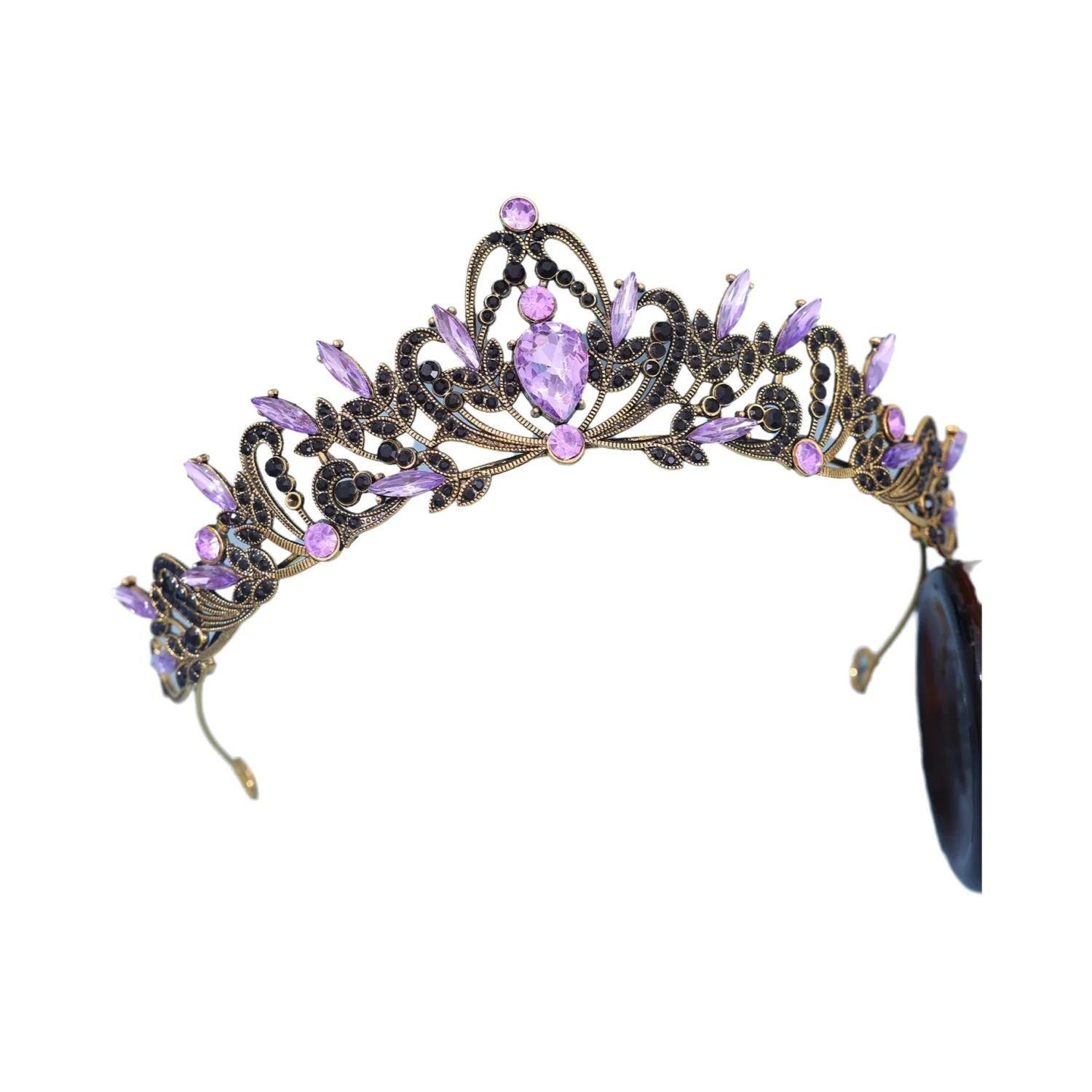 Modelo De Tiara Roxa