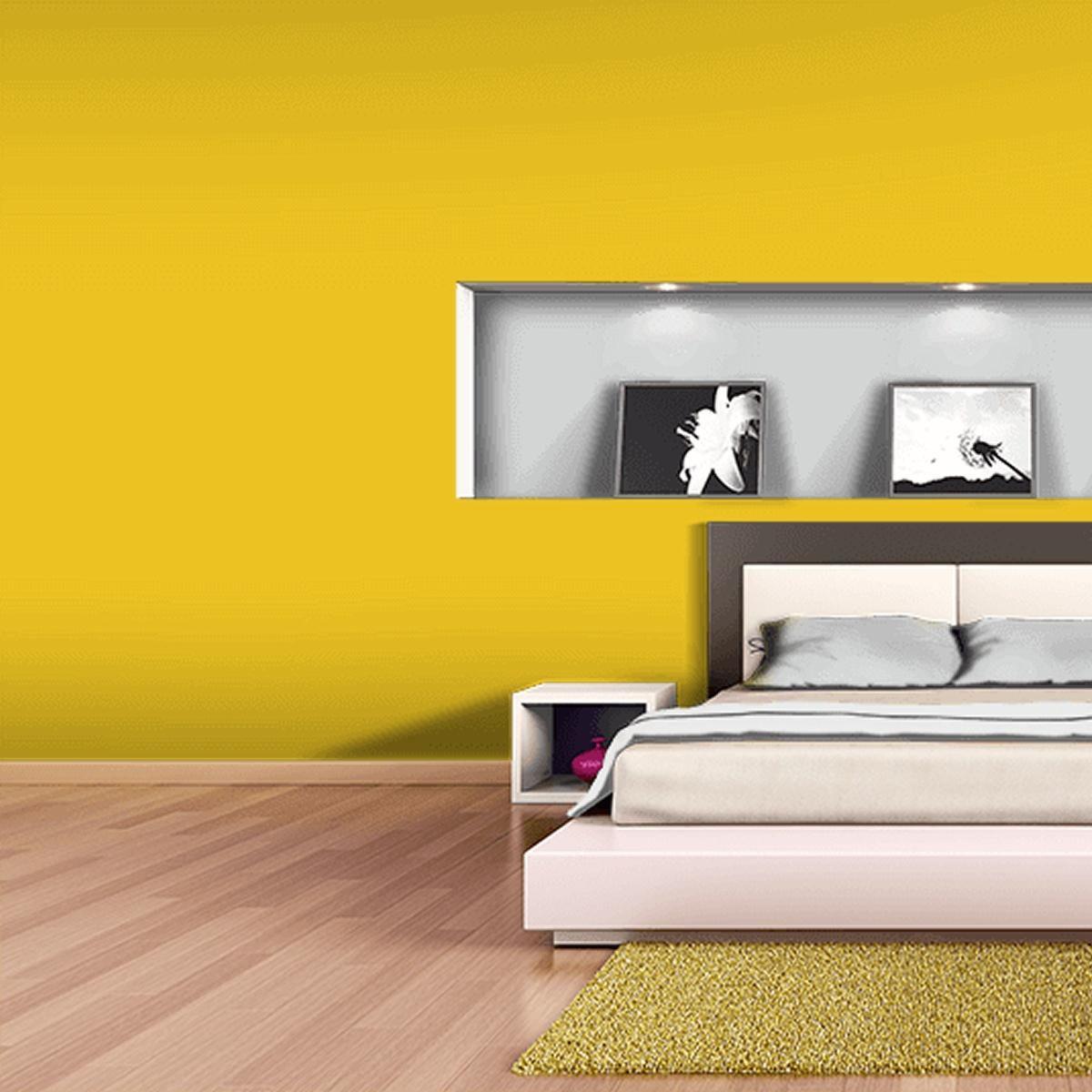 Tinta Acrílica Fosca Suvinil Mostarda Picante 16 L - Tinta para Parede ...