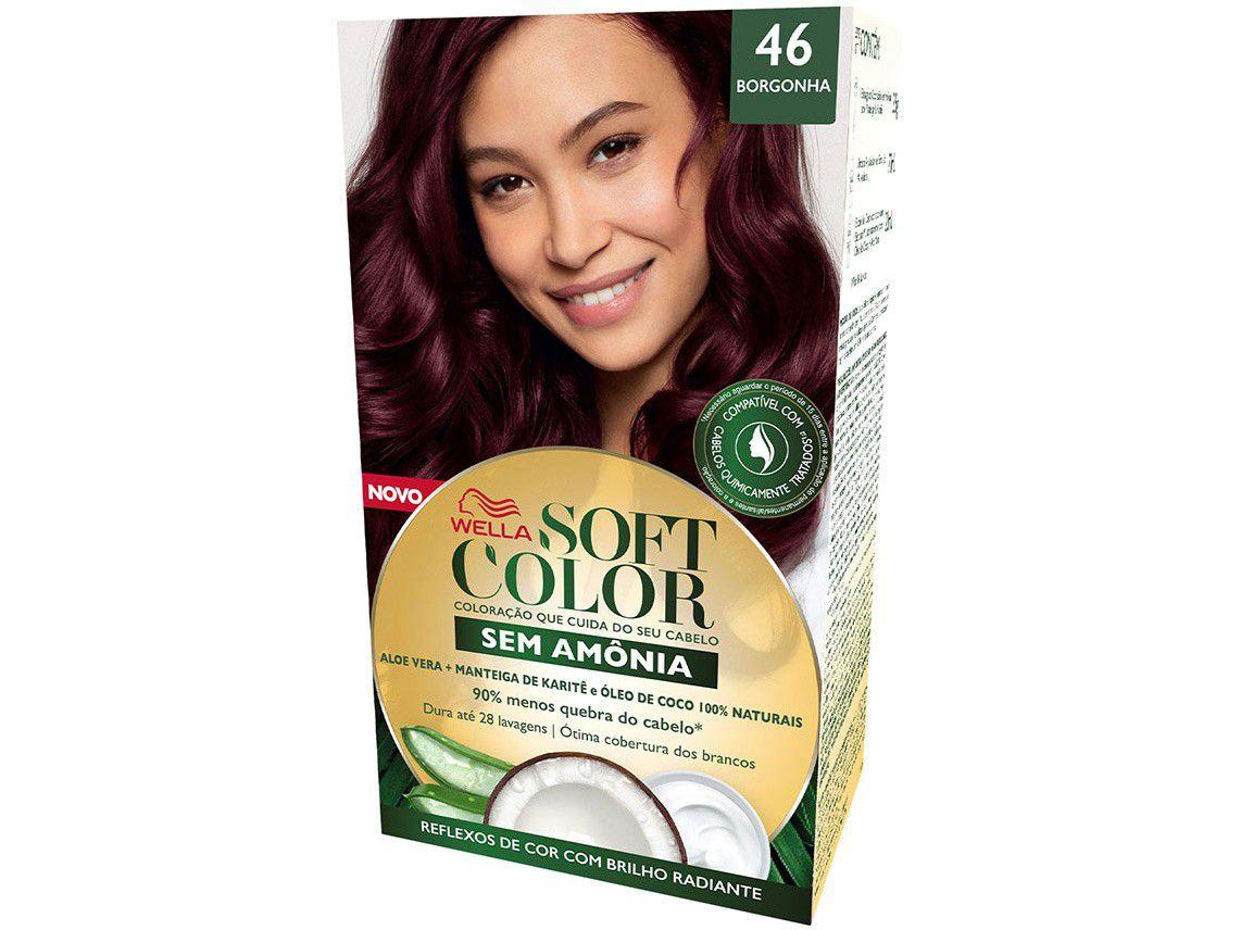 Tinta de Cabelo Soft Color 46 Borgonha