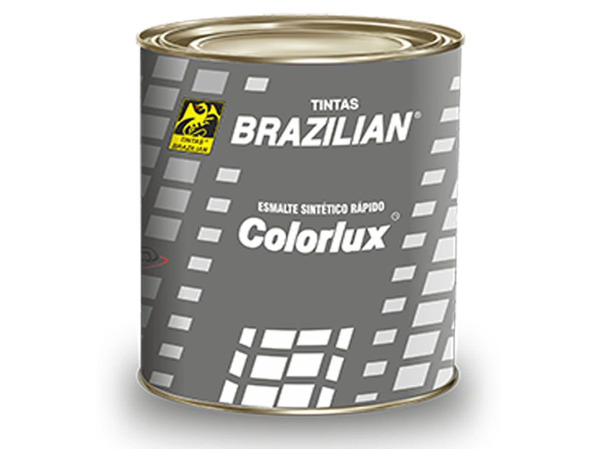 Tinta Esmalte Sintético 900ml Brazilian Cores Metal Madeira Cor: Branco ...