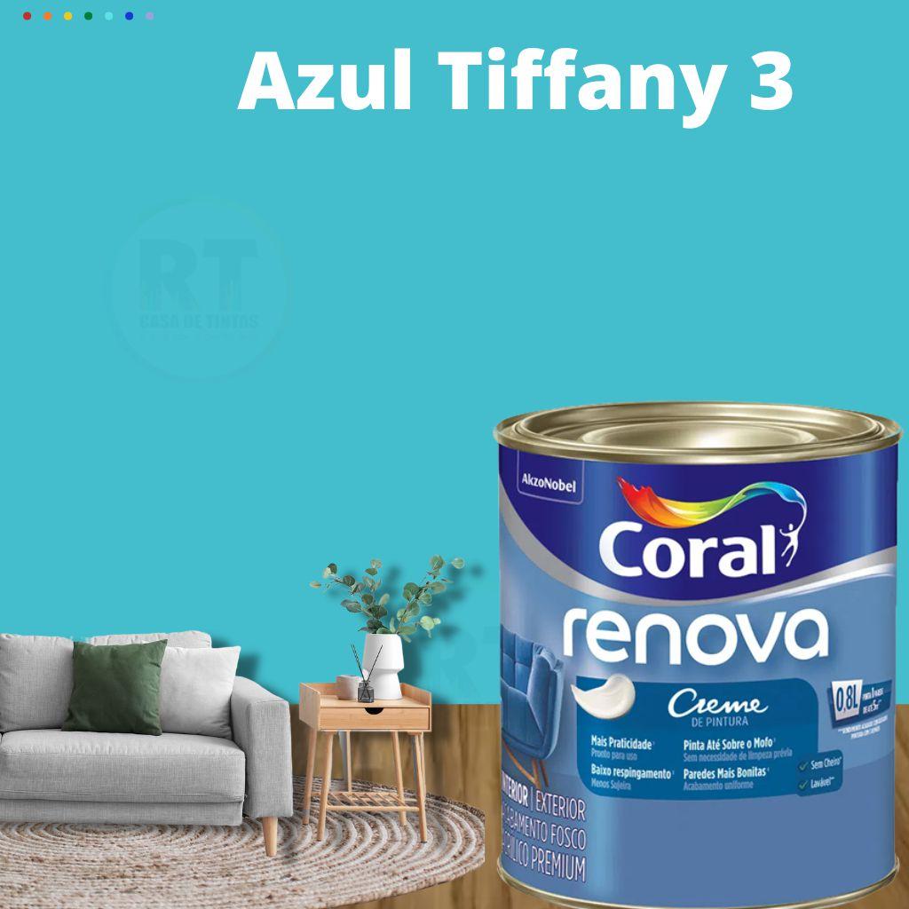 Color Azul Tiffany Tecido Soft Importado Liso 1,60 De Largura Azul