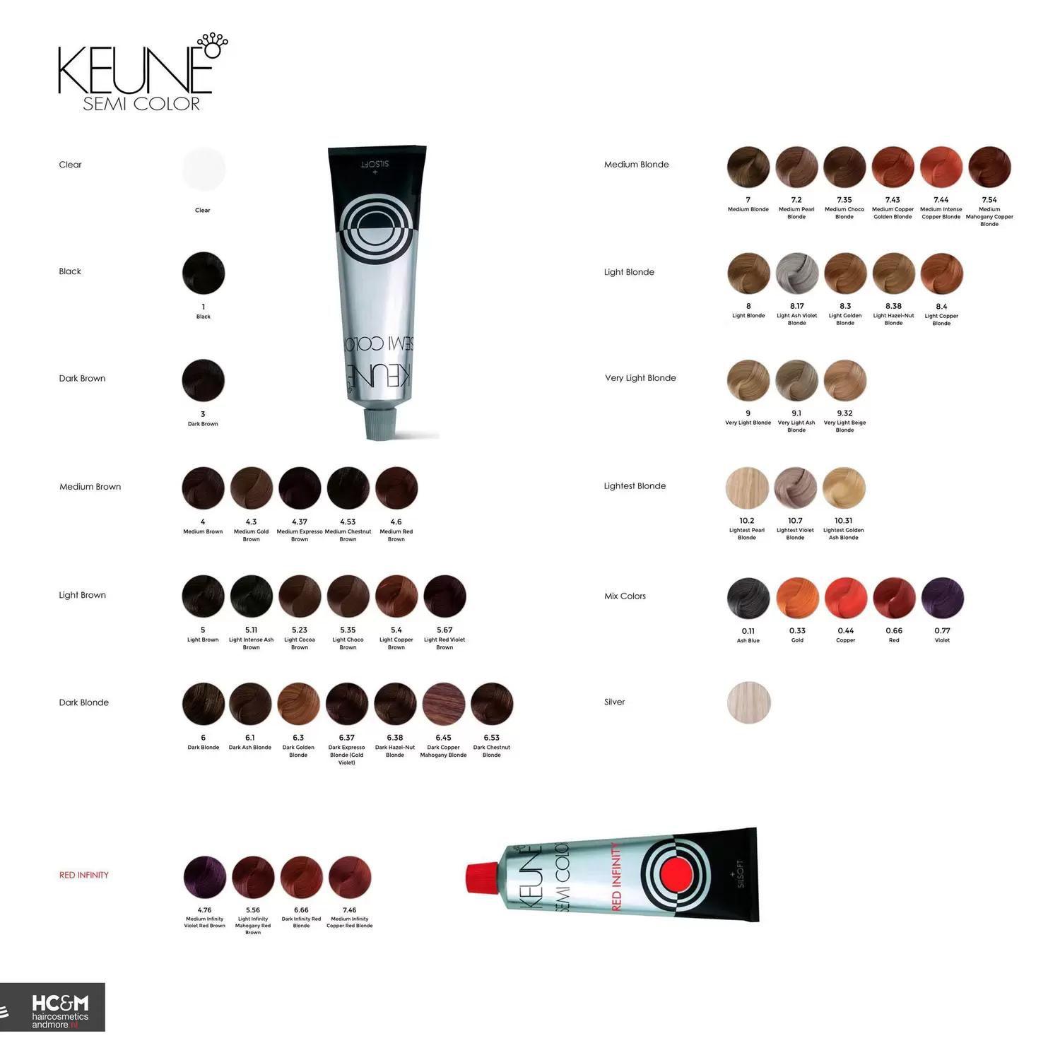 Tinta Semi Color Keune 60ml Diversas Cores Tinta de Cabelo Magazine Luiza