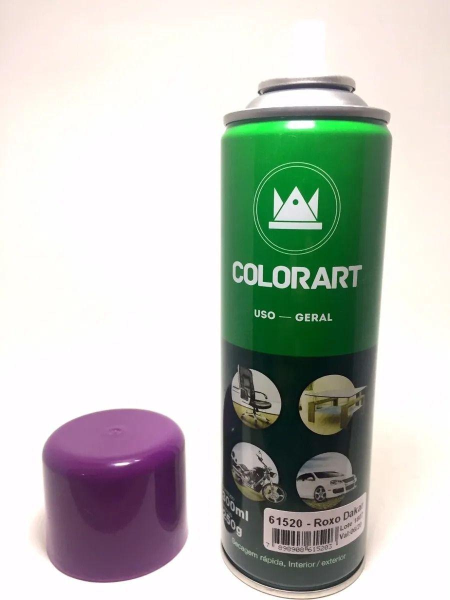 Tinta Spray Roxo Dakar 300ml Colorart - Tinta Spray para Parede ...