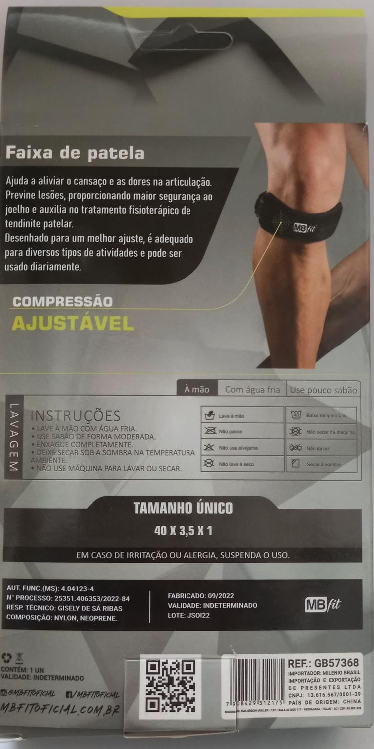 Cinta Para Tendinite Patelar