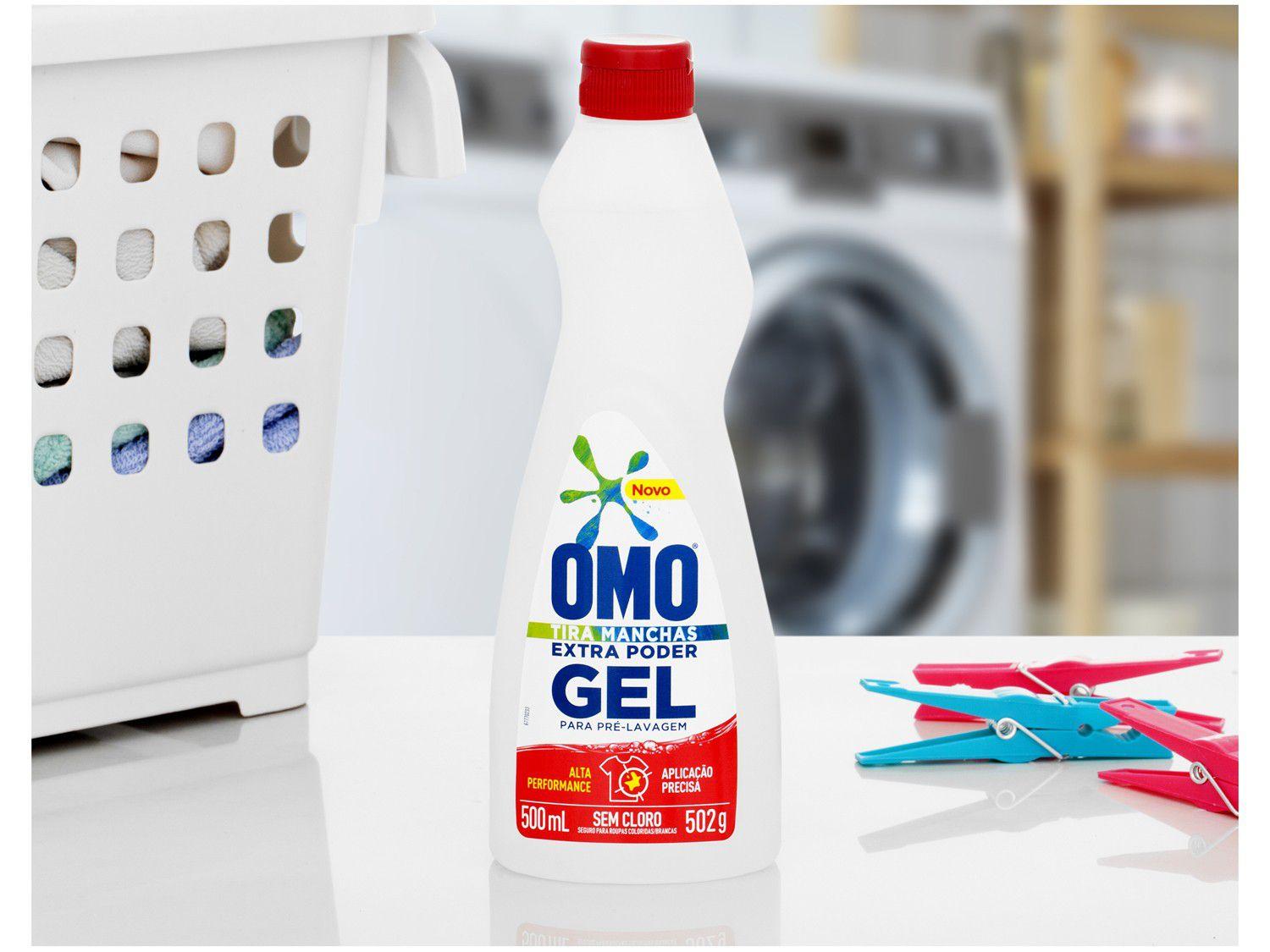 Tira Manchas Omo Gel para Pré lavagem 500ml - Tira Manchas - Magazine Luiza