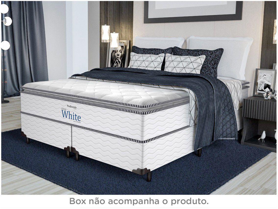 Colchão King Size Molas Ensacadas 34cm de Alt. - Style White ProDormir ...