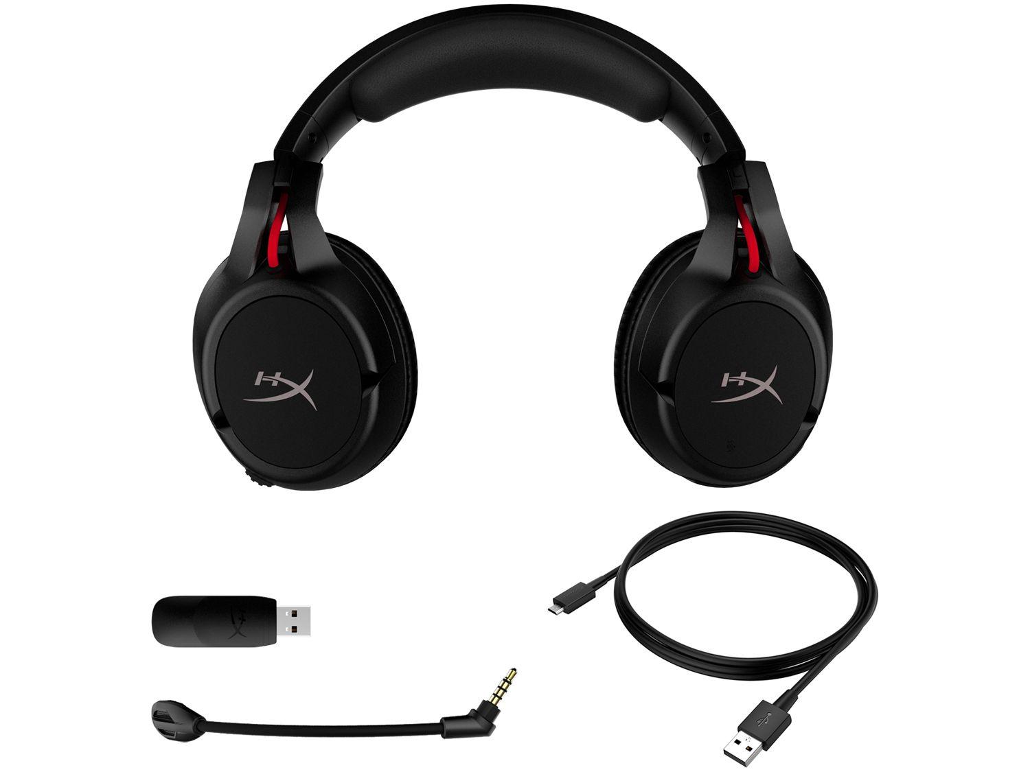 Headset Gamer HyperX sem Fio RGB Cloud Flight