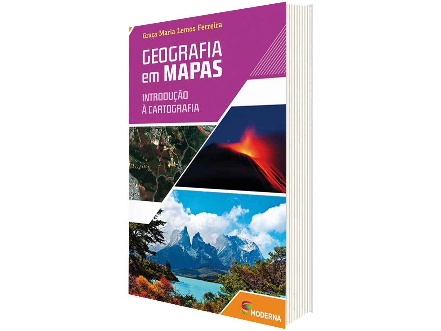 Livro Geografia em Mapas Introdução à Cartografia 6º Ano até o 3º Ano ...