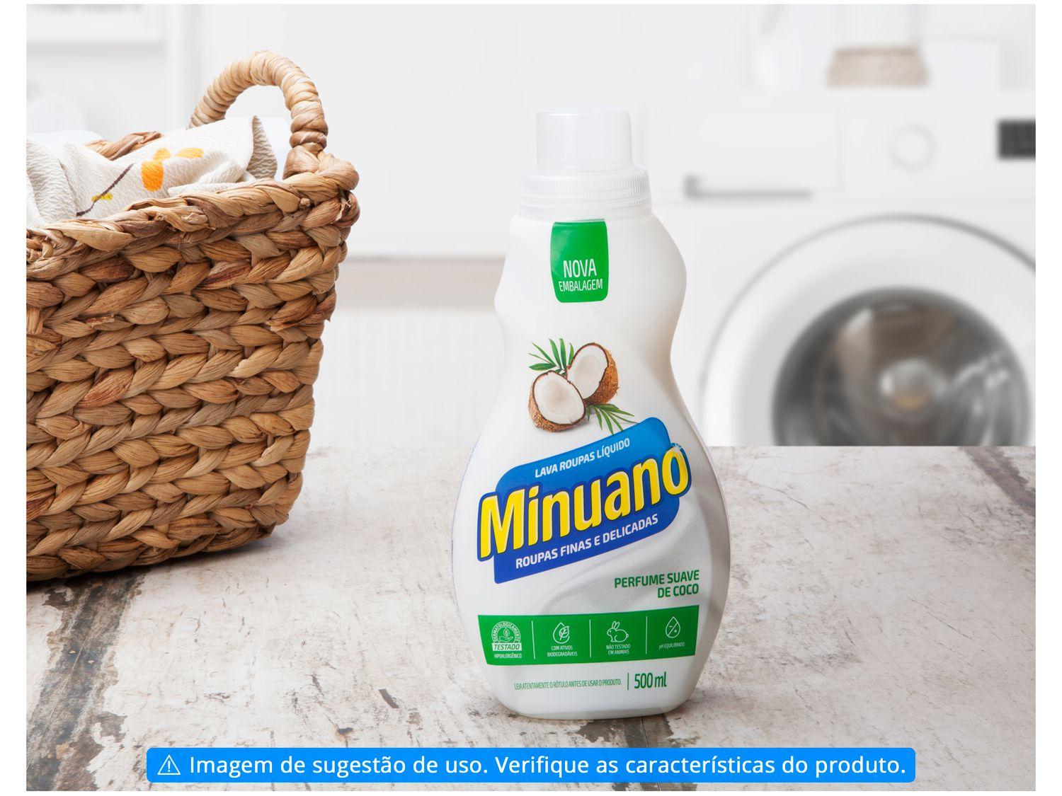 Sabão Líquido Minuano Coco 500ml - Shopping Smiles