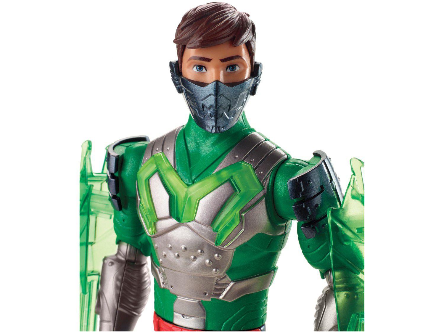 Boneco Max Steel Ataque Multi Espadas com Acessórios Mattel