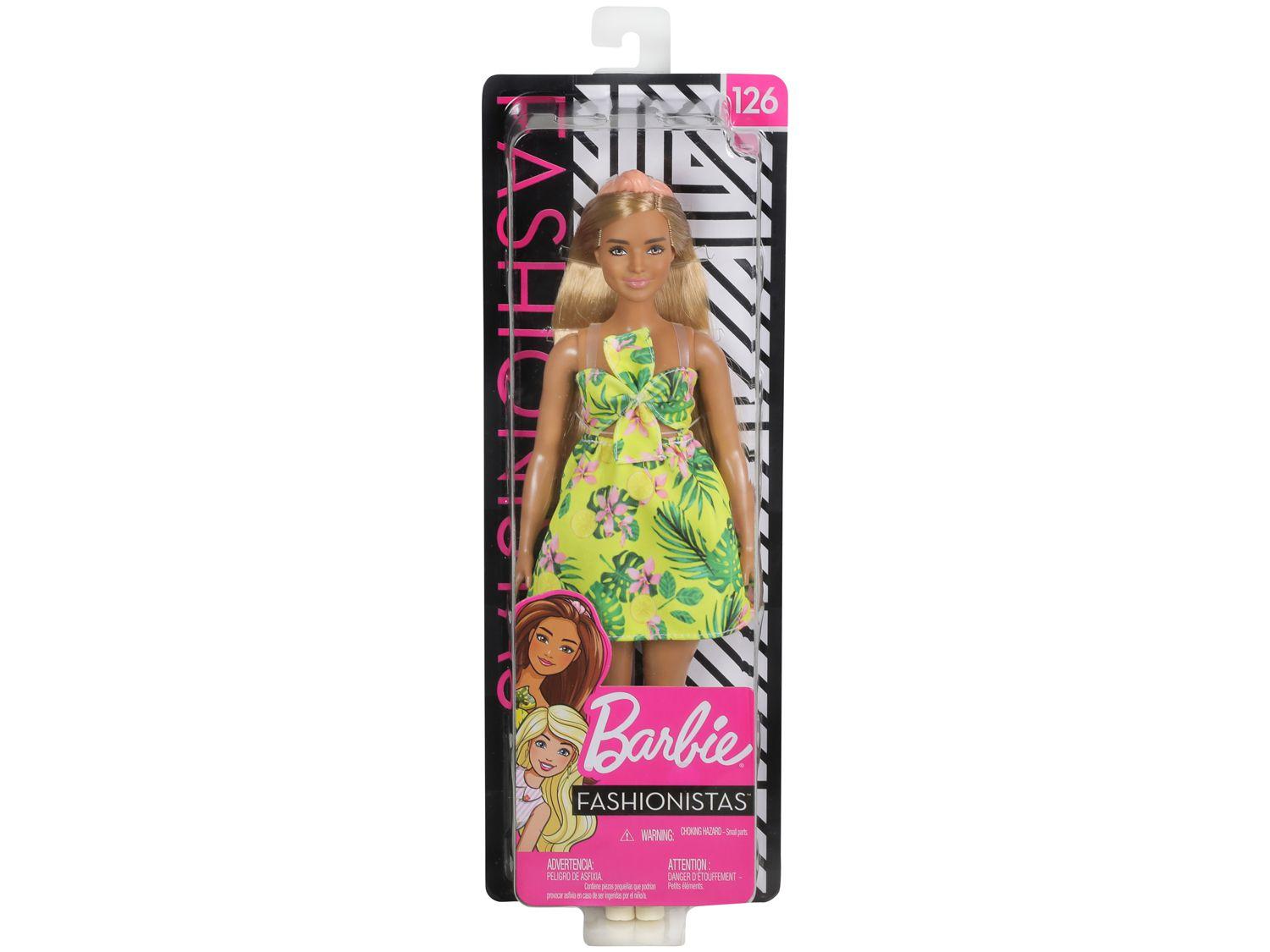 Boneca Barbie Fashionista Mattel