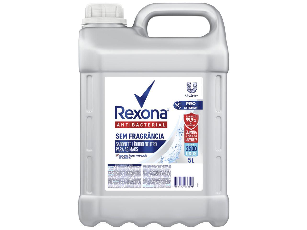 Sabonete Líquido para as Mãos Antibacteriano Rexona Antibacterial Sem ...