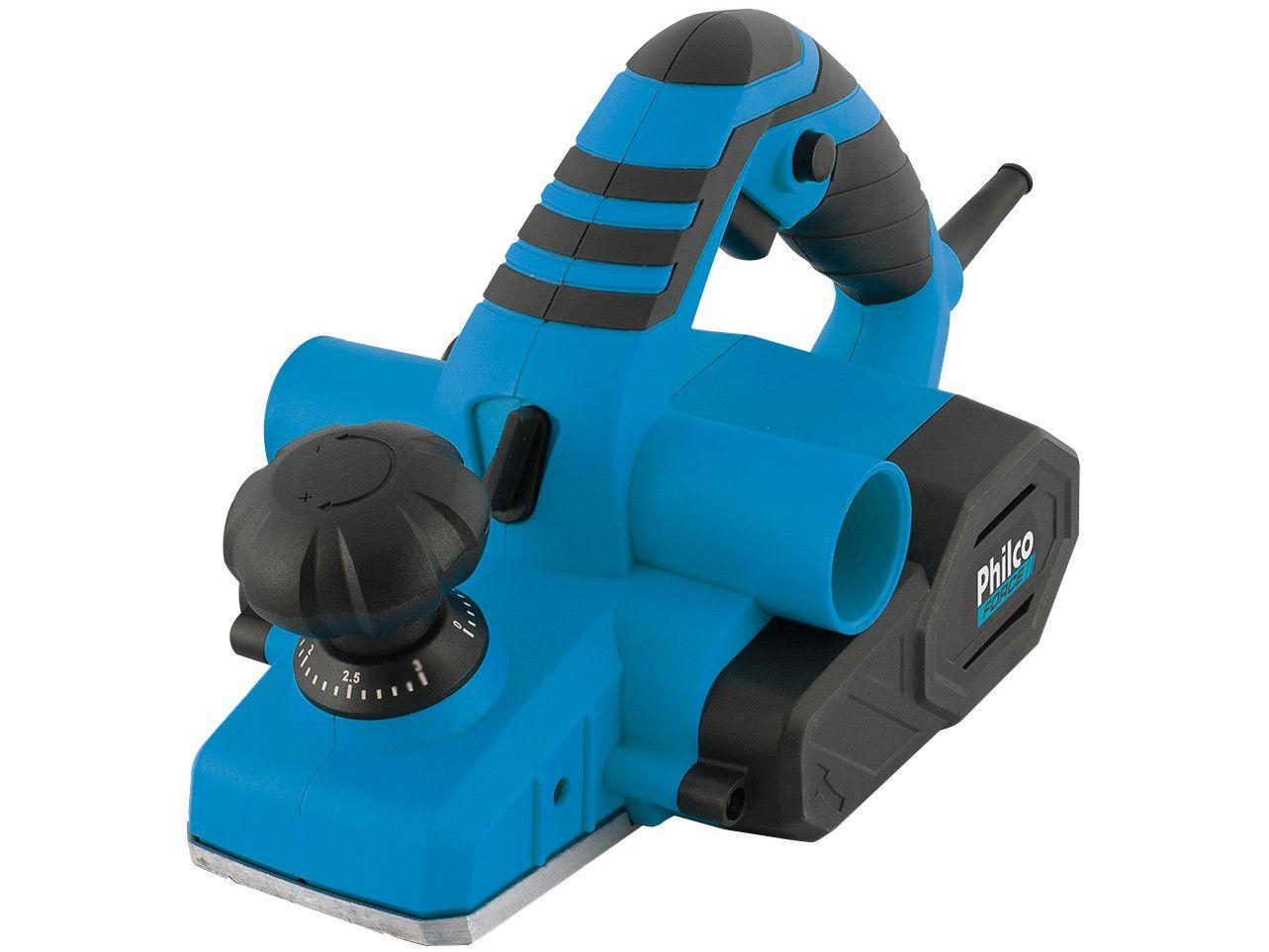 Plaina Elétrica Philco Force 750W PPL01 com Saco Coletor