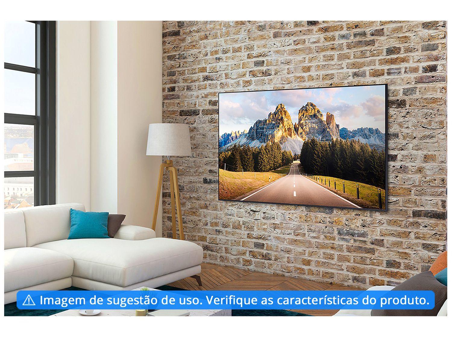 Smart TV 43" Crystal 4K Samsung 43AU7700 Wi-Fi Alexa Built in + Lâmpada ...