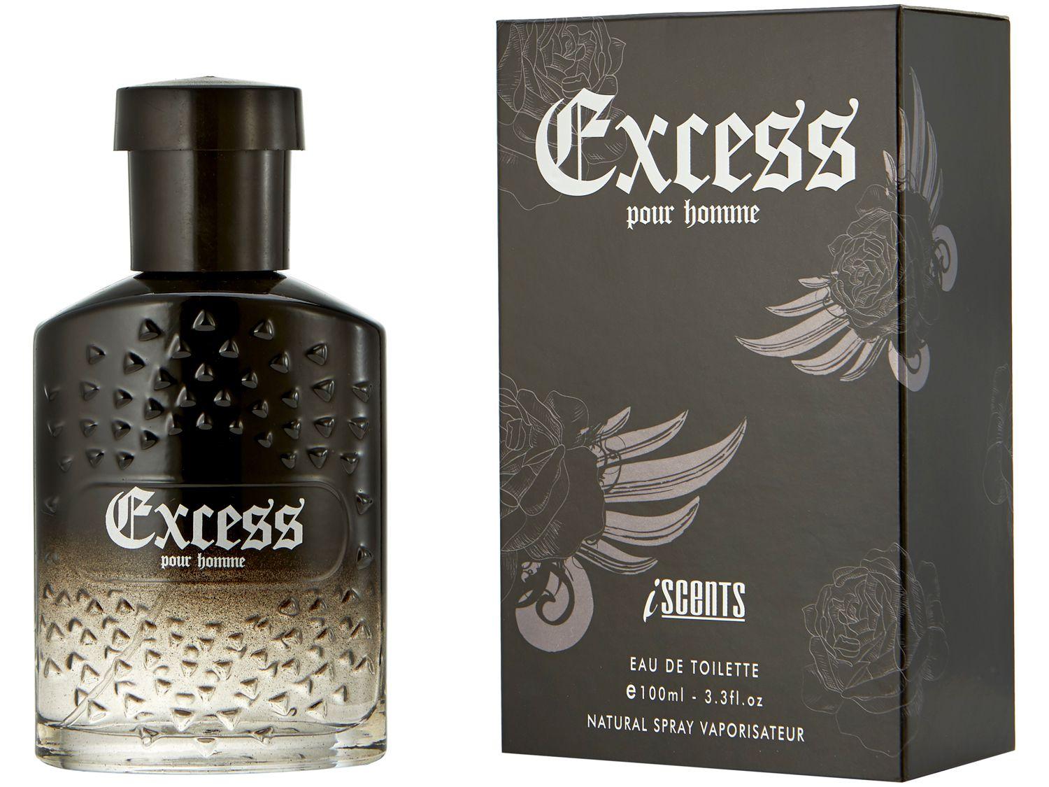 Perfume I-scents Excess Masculino Eau de Toilette 100ml