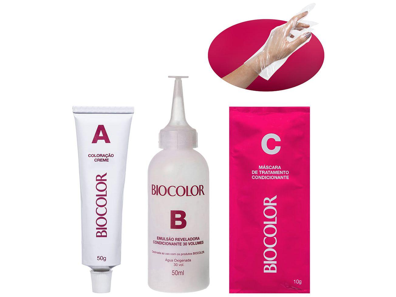 Tinta de Cabelo Biocolor Tá Pronta em 20 Minutos Vermelho Glamouroso 5.6