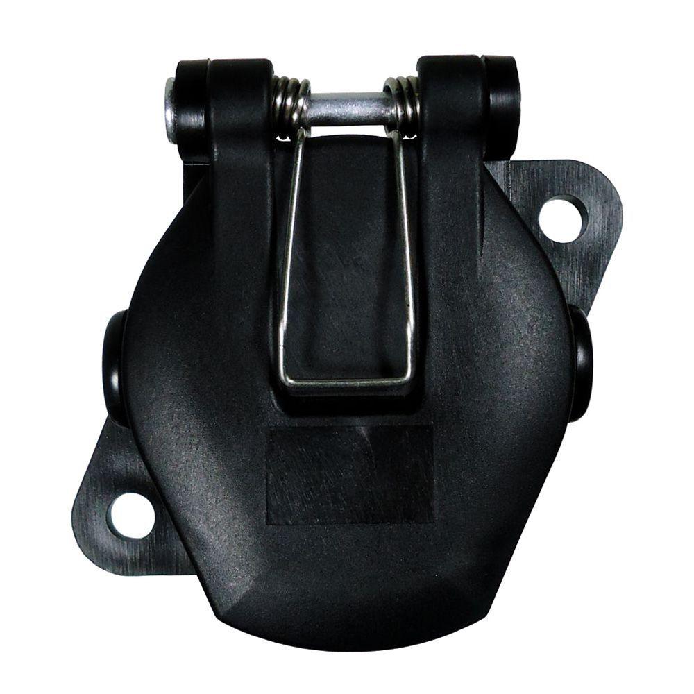 Tomada Elétrica Para Engate Fêmea Redonda Dni 15 Polos Nylon Preto ...