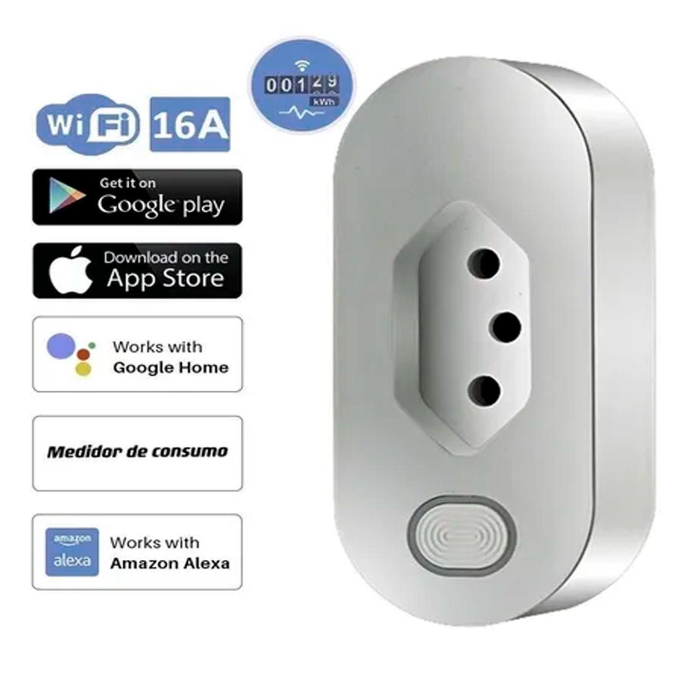 Tomada Inteligente com Monitoramento de Energia - NOVA DIGITAL - Tomada ...