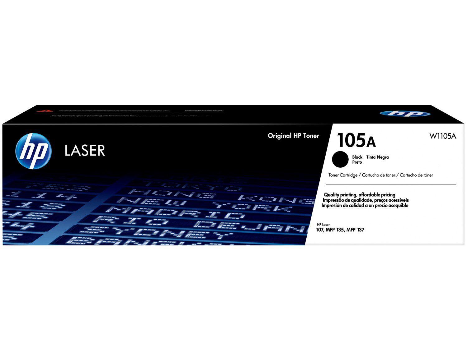 Toner HP 105A Preto Laser Original