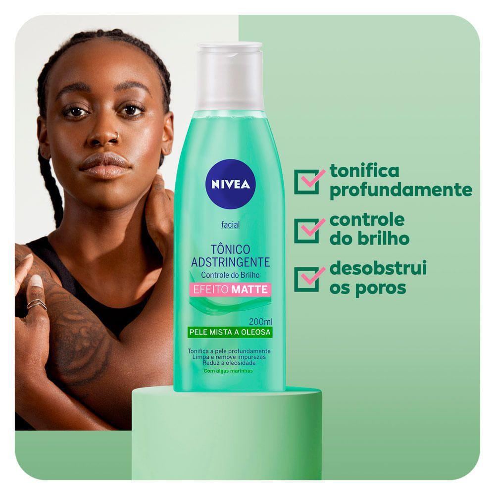 Tônico Adstringente Facial Nivea Controle Do Brilho Adstringente