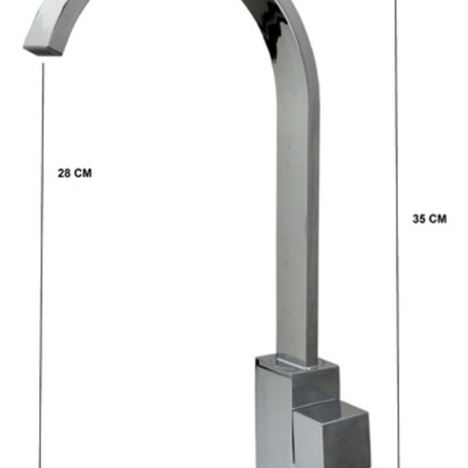Torneira Diamante Parede Bica Móvel Quadrada Fort Metais Js - Torneira ...