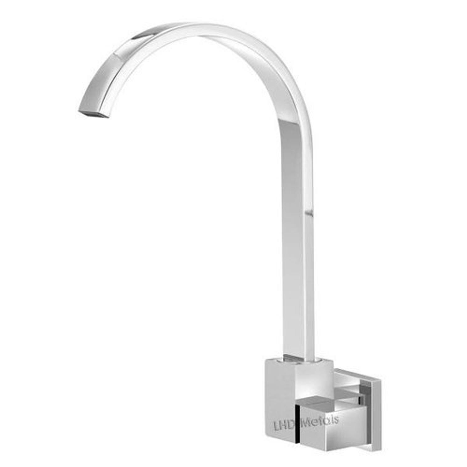 Torneira Diamante Parede Bica Móvel Quadrada Fort Metais Js - Torneira ...