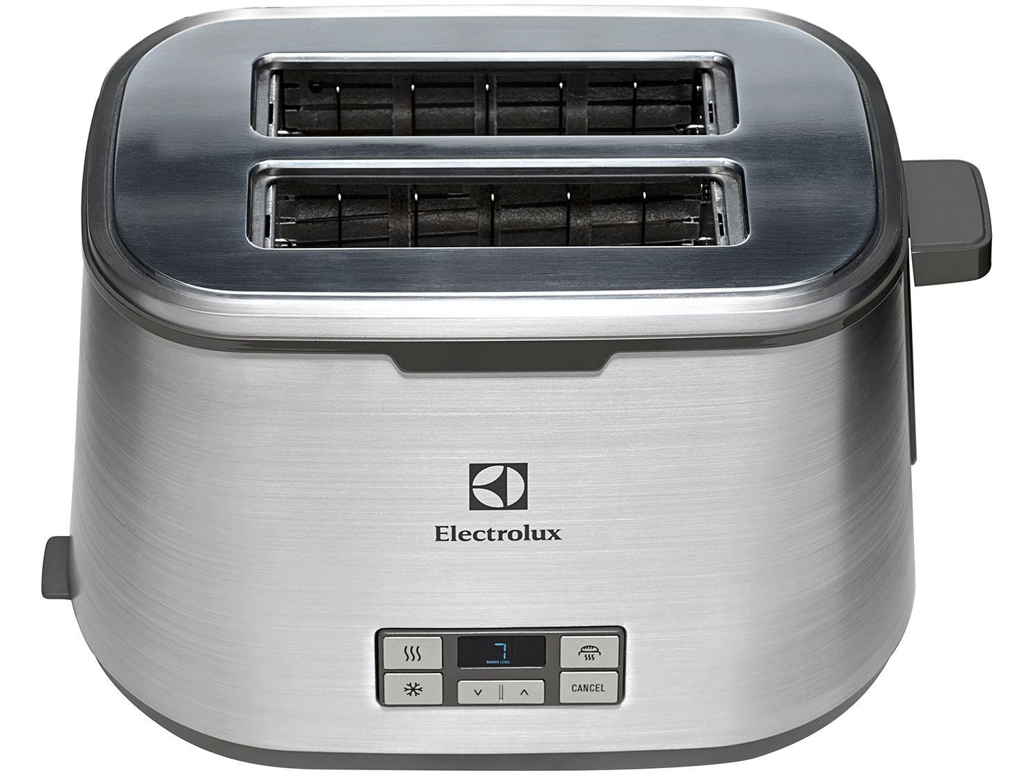 Torradeira Electrolux Inox Expressionist TOP50 - Digital 7 Níveis de ...