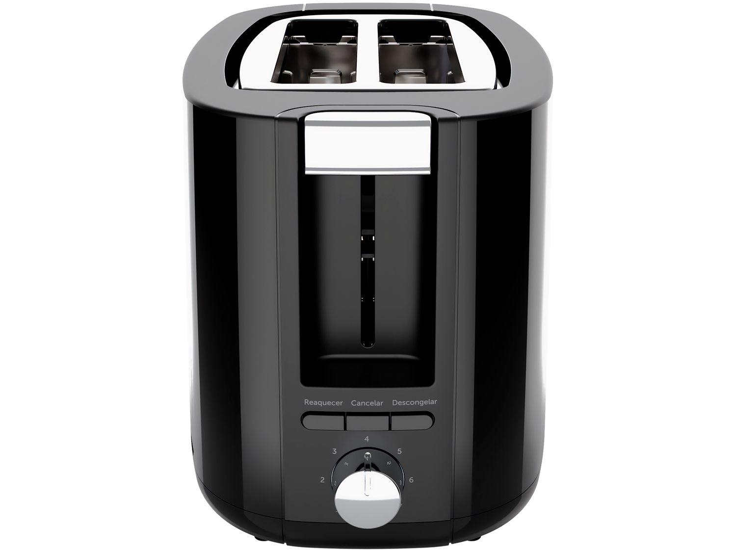 Torradeira Oster 7 Níveis de Tostagem Preto