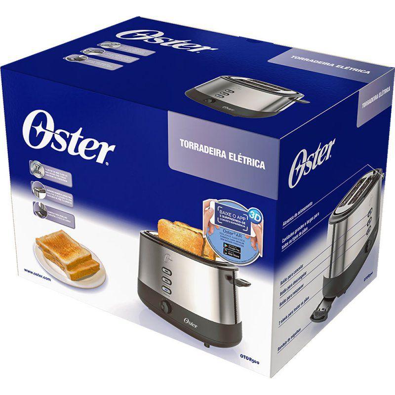 Torradeira Oster Inox Day Light 220V - Torradeira - Magazine Luiza
