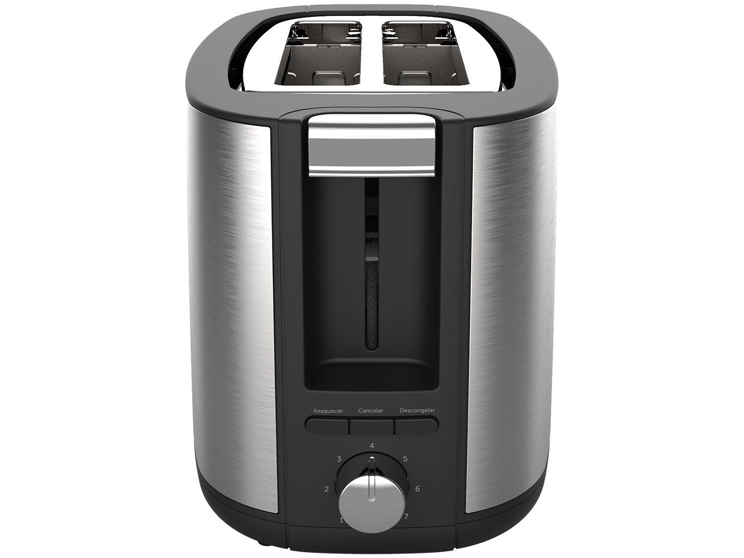 Torradeira Oster Simple Life 7 Níveis de Tostagem Inox