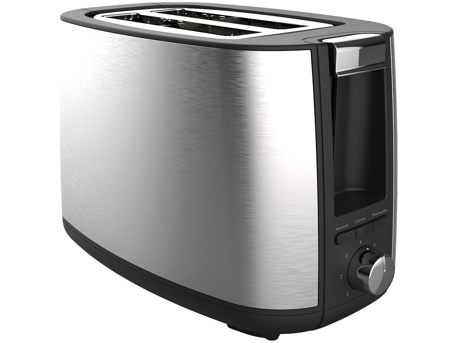 Torradeira Oster Simple Life 7 Níveis de Tostagem Inox