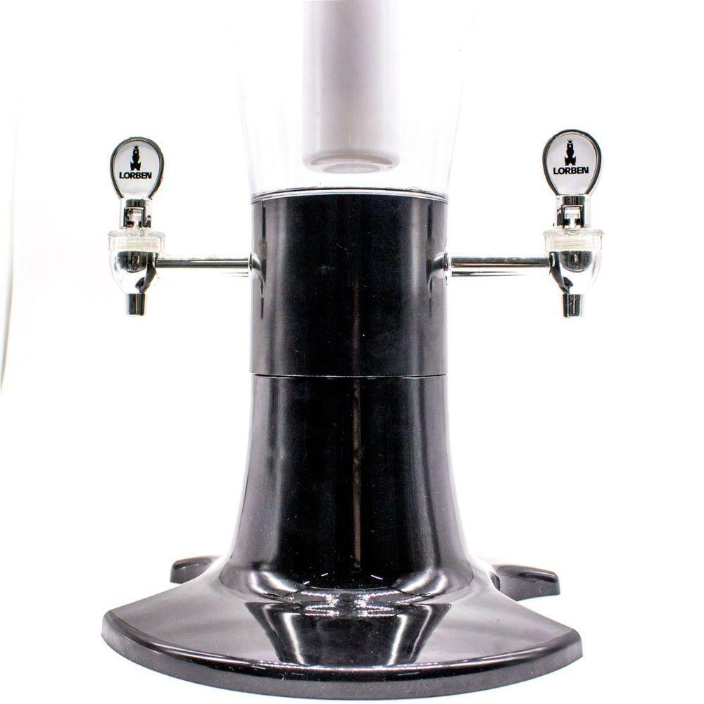 Torre de Chopp duas torneiras 3 litros Com Resfriador GT506 - Lorben ...