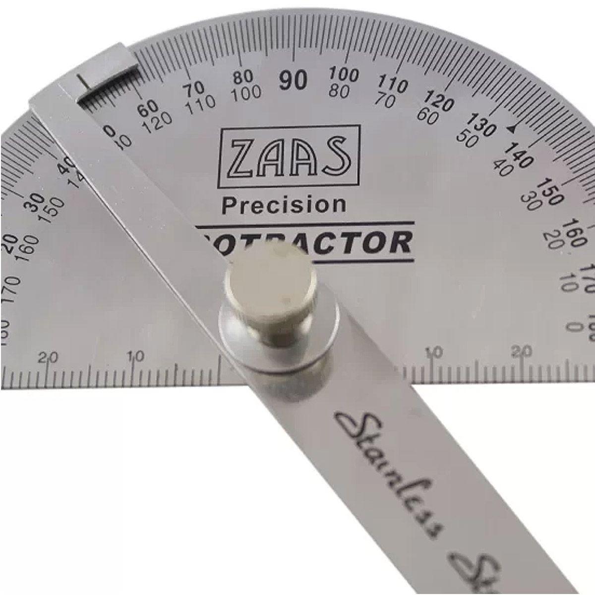 Transferidor De Grau 180º Escala 100 Mm - Zaas - Transferidor Escolar ...